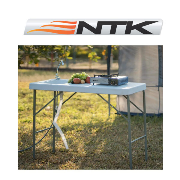Mesa Con Pileta Portatil NTK SINK - PESCA DEL PLATA